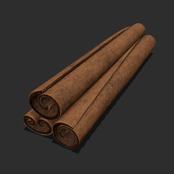 3D sticks cinnamon model - TurboSquid 1695171