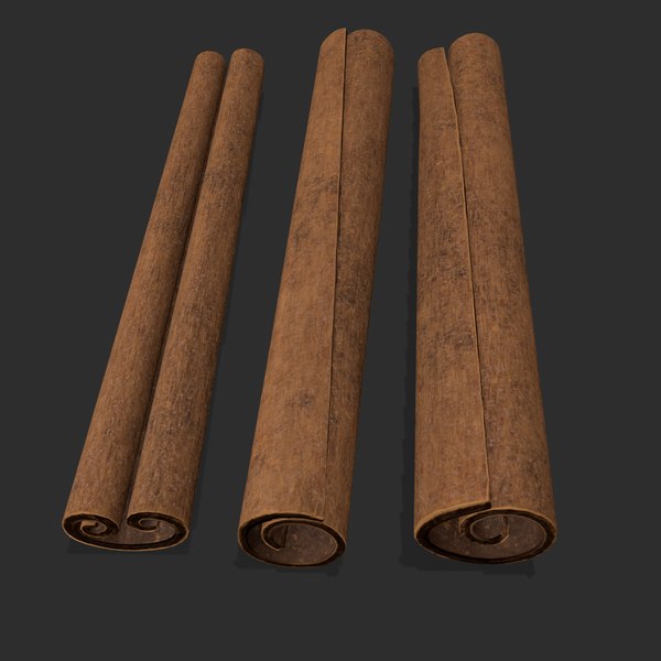 3D sticks cinnamon model - TurboSquid 1695171