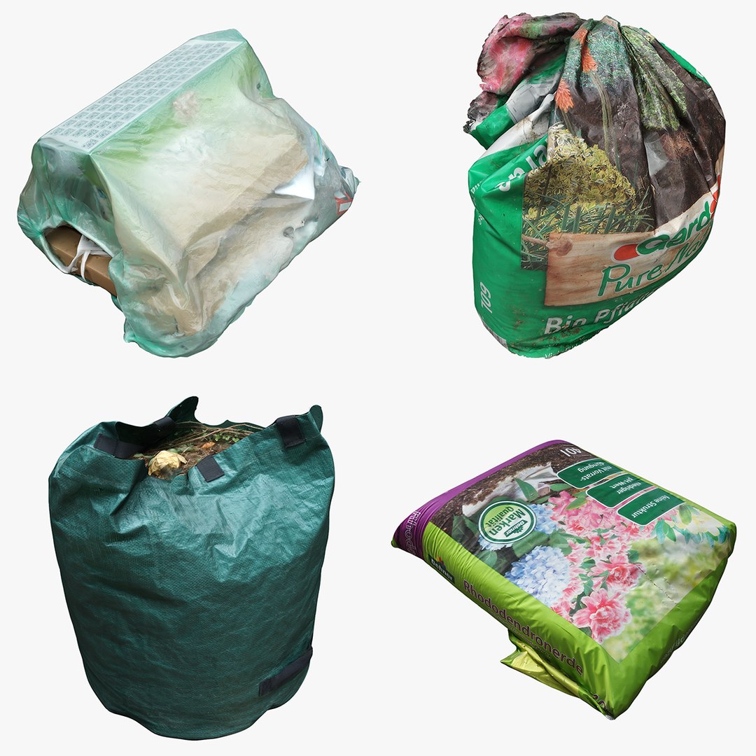 Bag Sack Collection 11 3D Model - TurboSquid 1809963