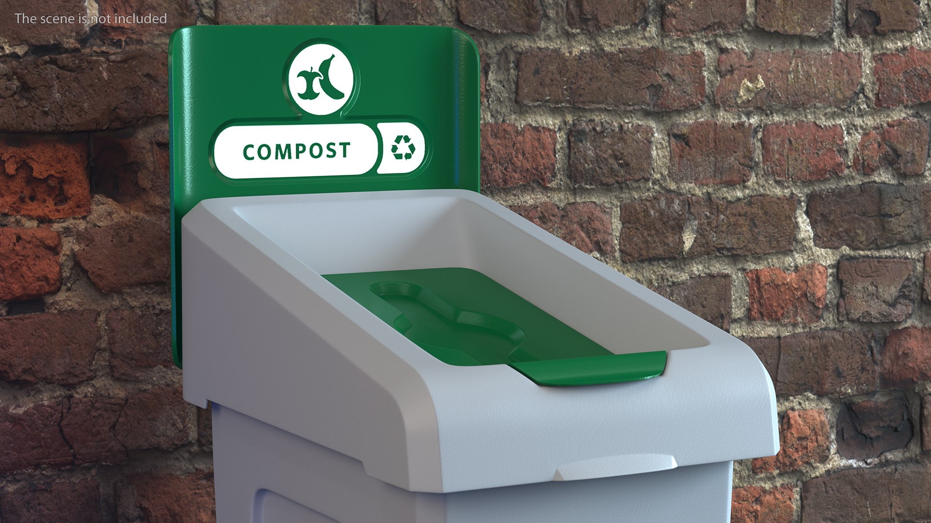 Compost Organic Waste Container Model - TurboSquid 1807741