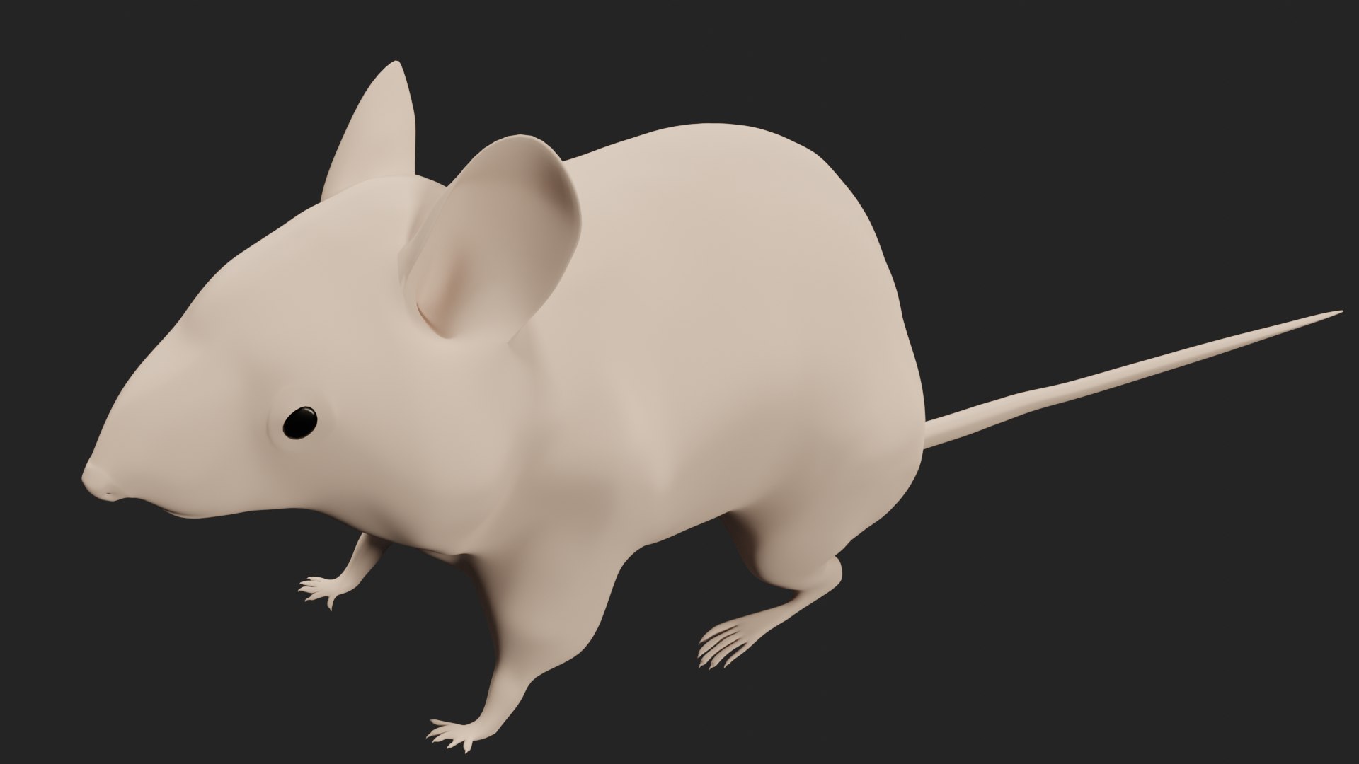 3D Little Mouse - TurboSquid 2037729