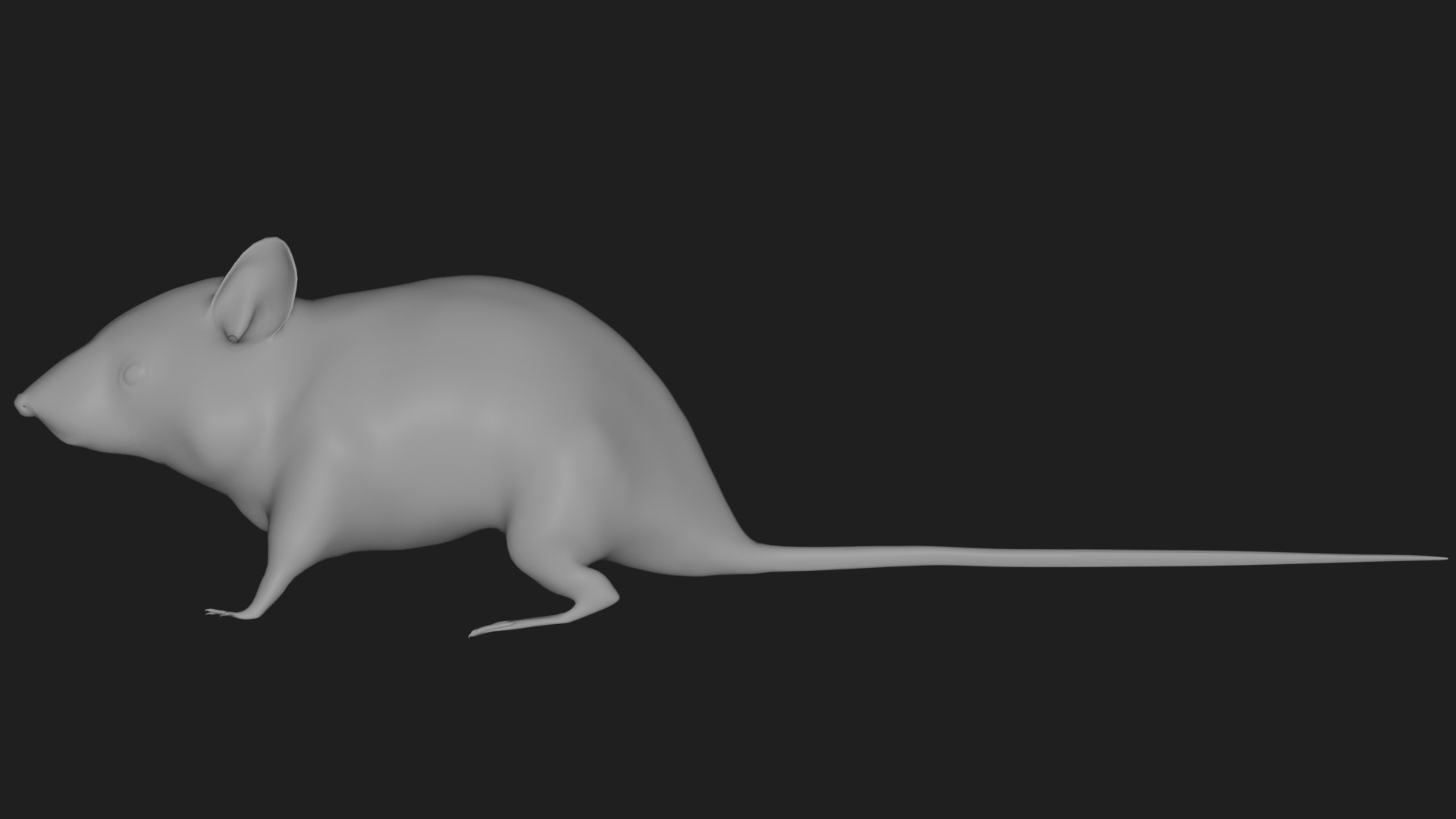 3D Little Mouse - TurboSquid 2037729