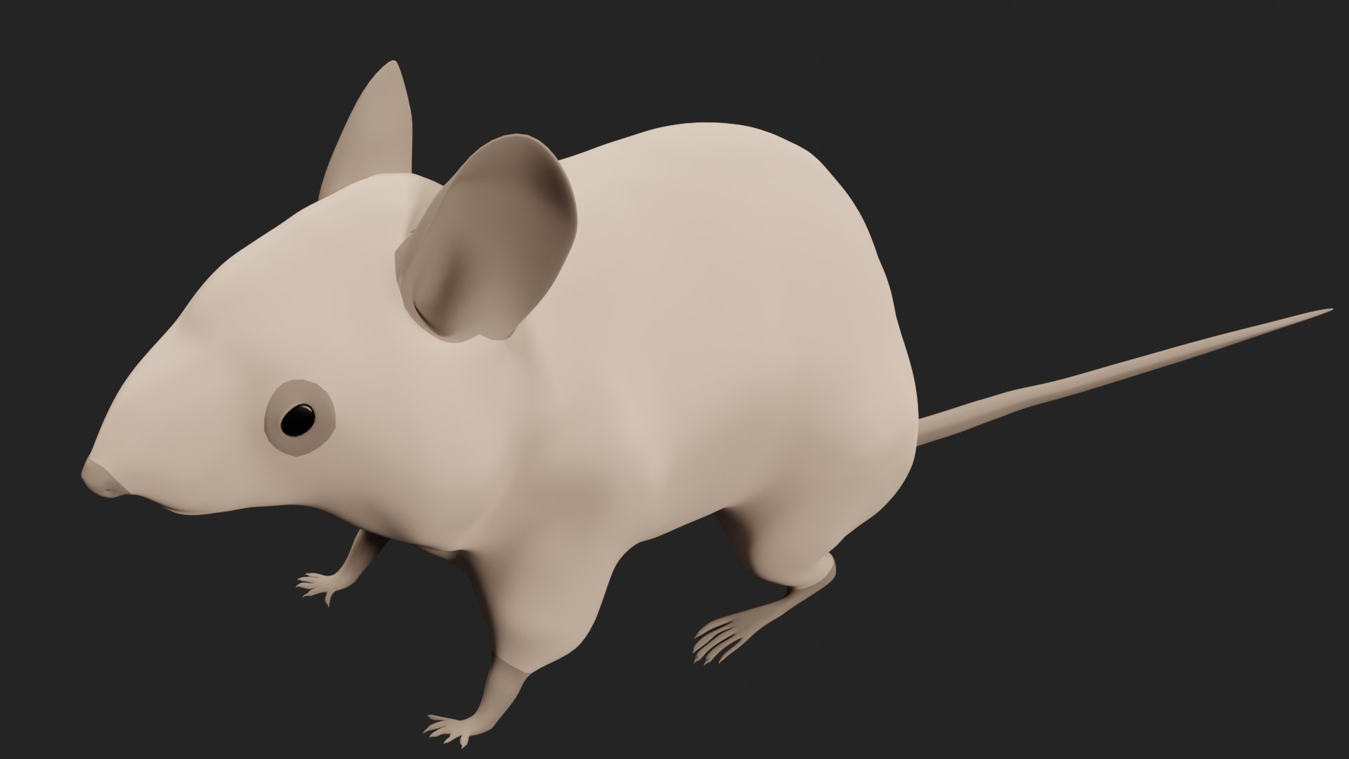 3D Little Mouse - TurboSquid 2037729