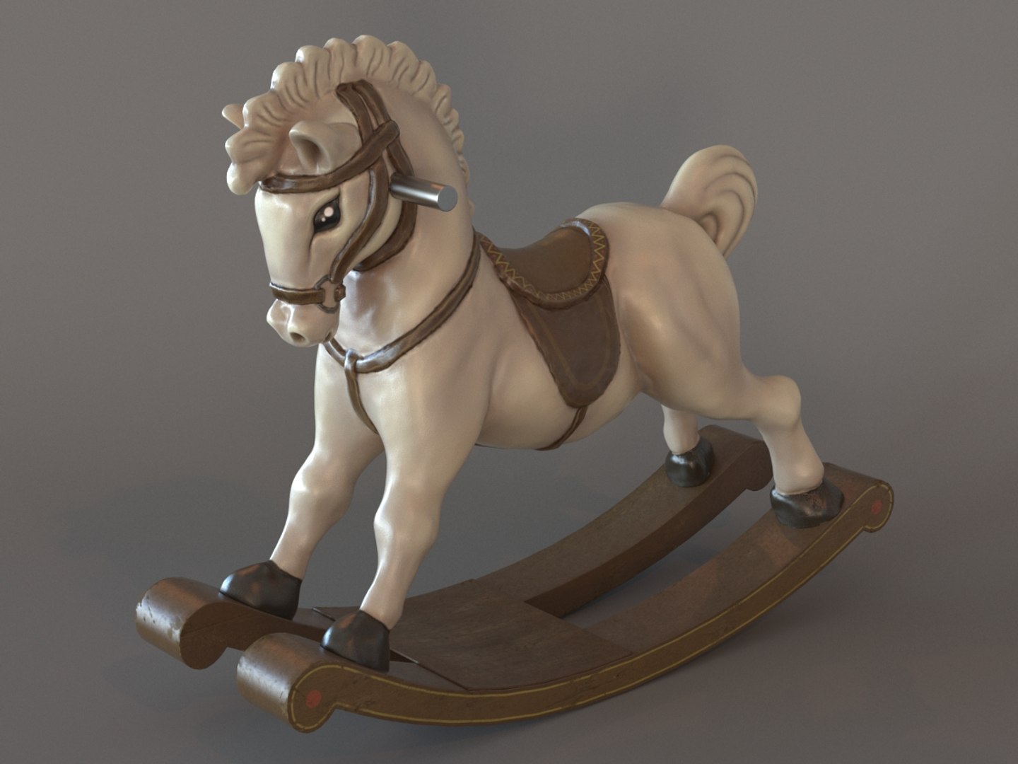 3d Model Rocking Horse