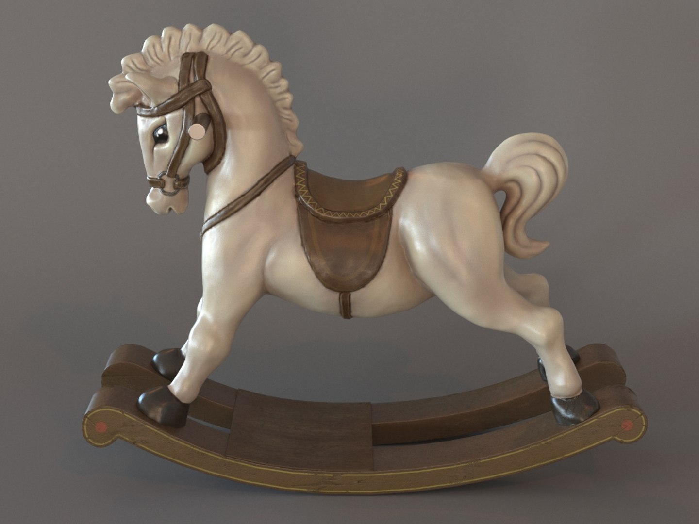 3d Model Rocking Horse