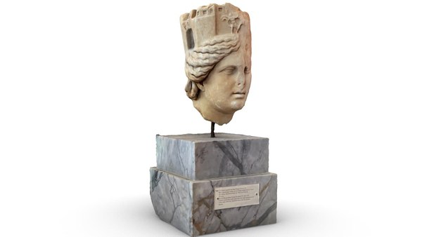 modelo 3d Tyche diosa de Esparta - TurboSquid 1968632