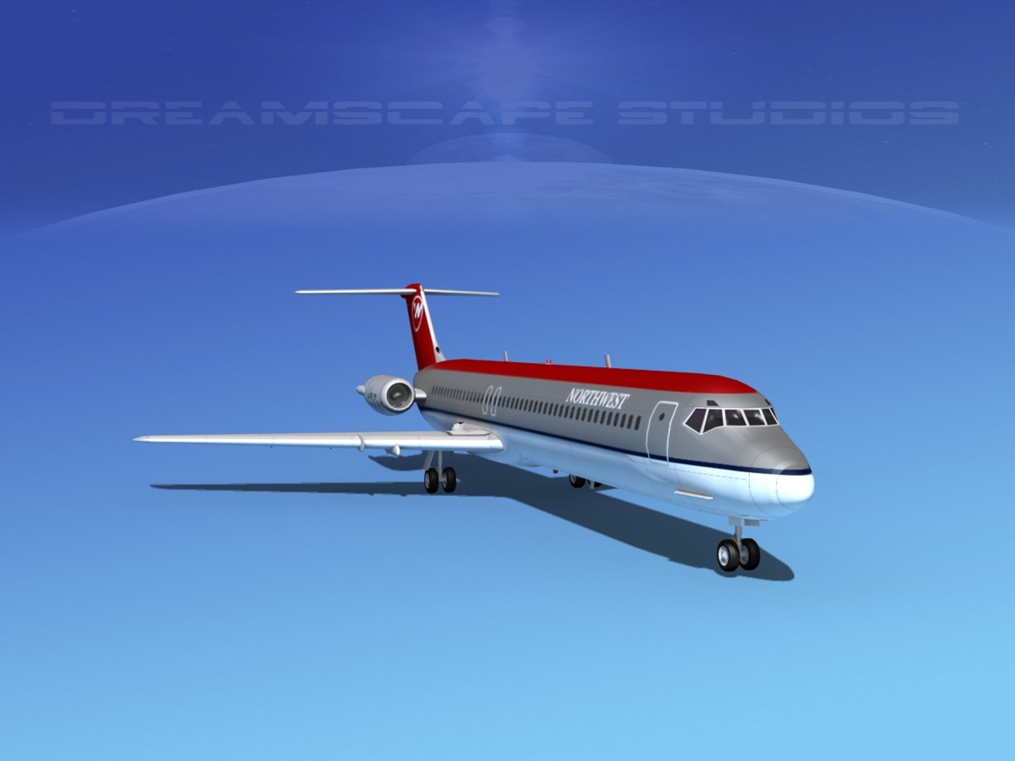 Turbines Dc-9-50 Douglas Dc-9 Aircraft Max