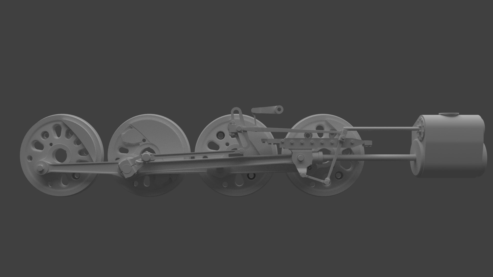 Train Wheel 3D Model - TurboSquid 1325244