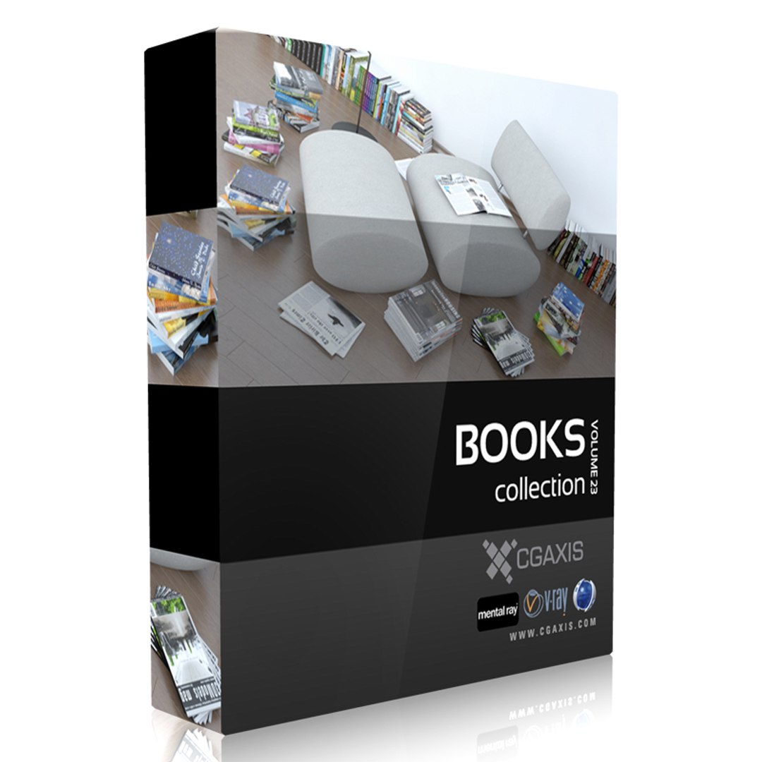 Book Set 3d Max