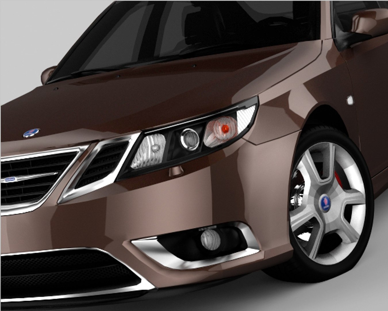 3d Model Of Saab 93 Turbo X