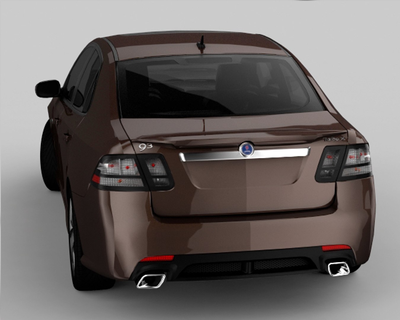 3d Model Of Saab 93 Turbo X