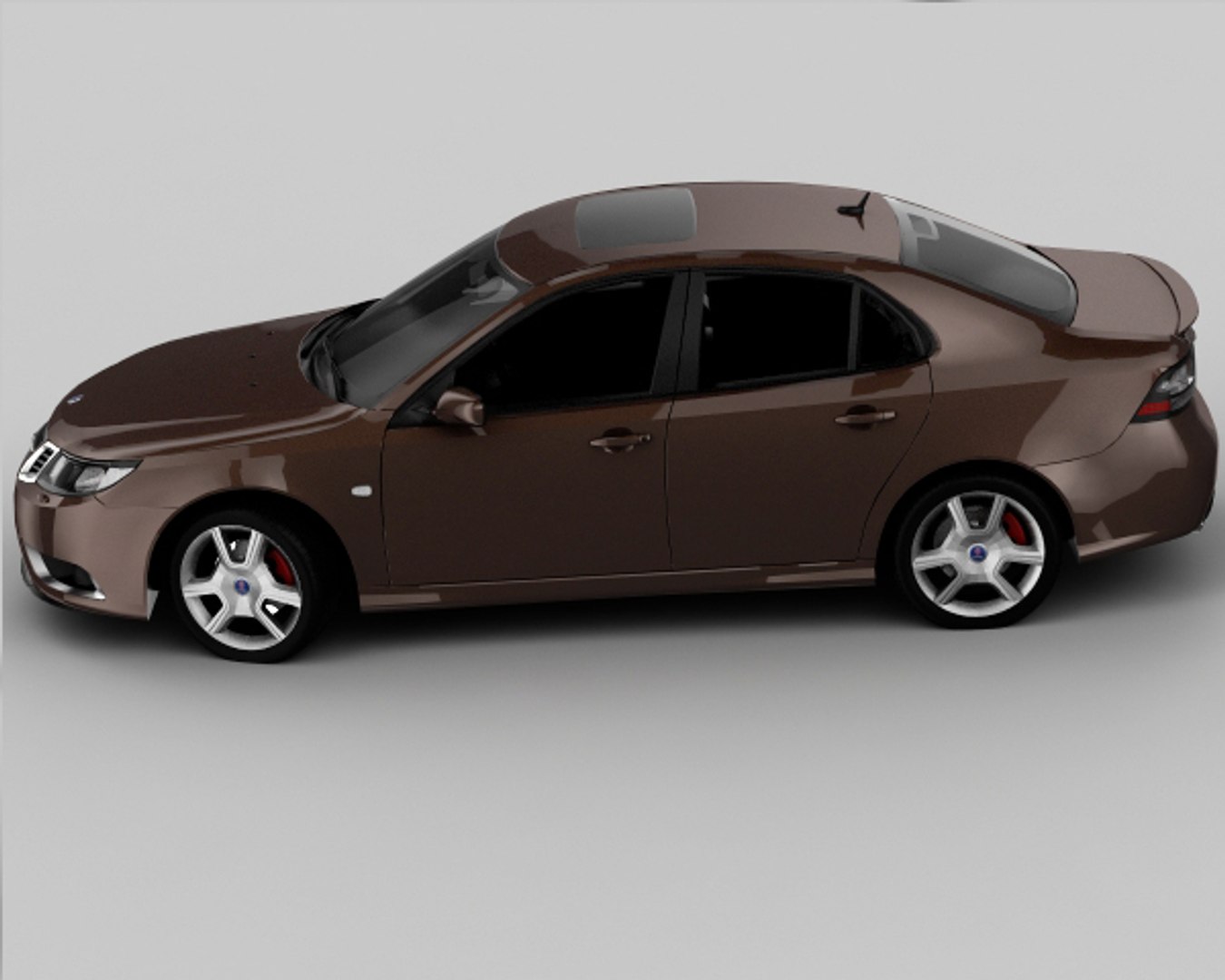 3d Model Of Saab 93 Turbo X