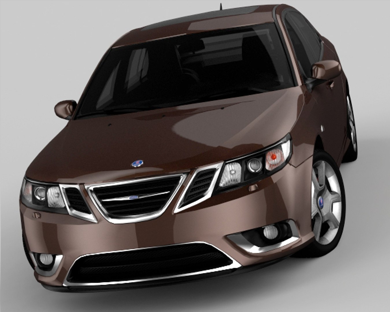 3d Model Of Saab 93 Turbo X