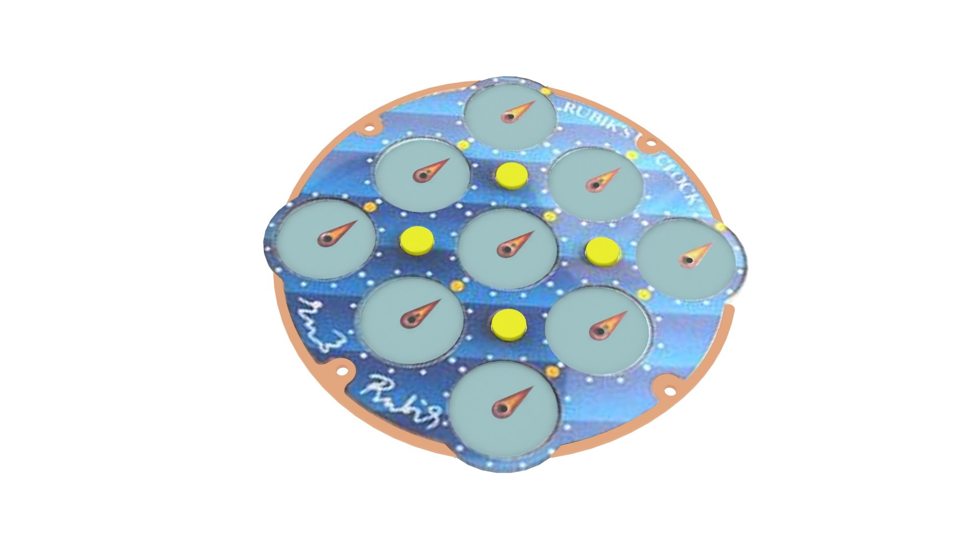 Clock Cube 3D Model - TurboSquid 1825982