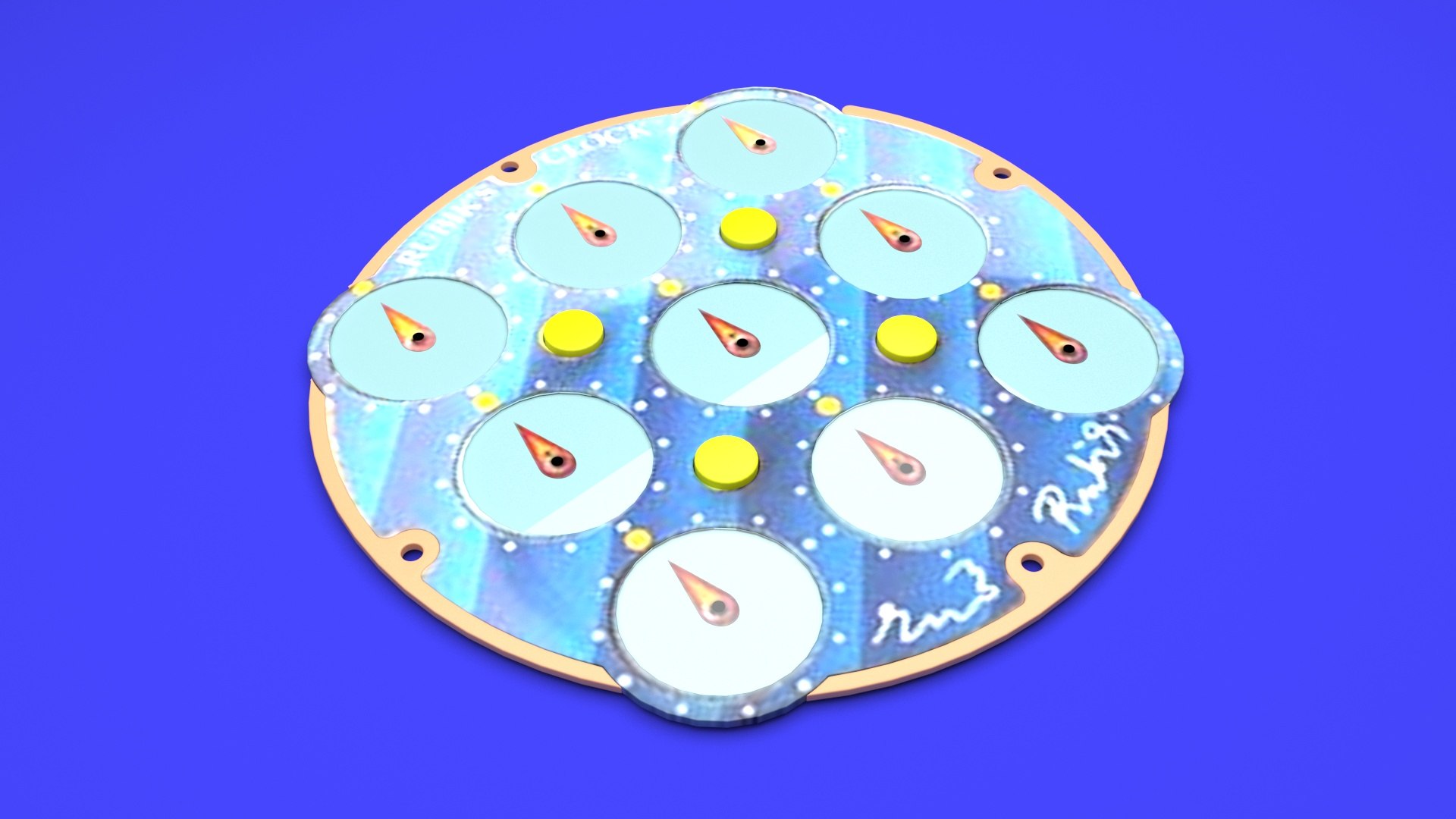 Clock Cube 3D Model - TurboSquid 1825982