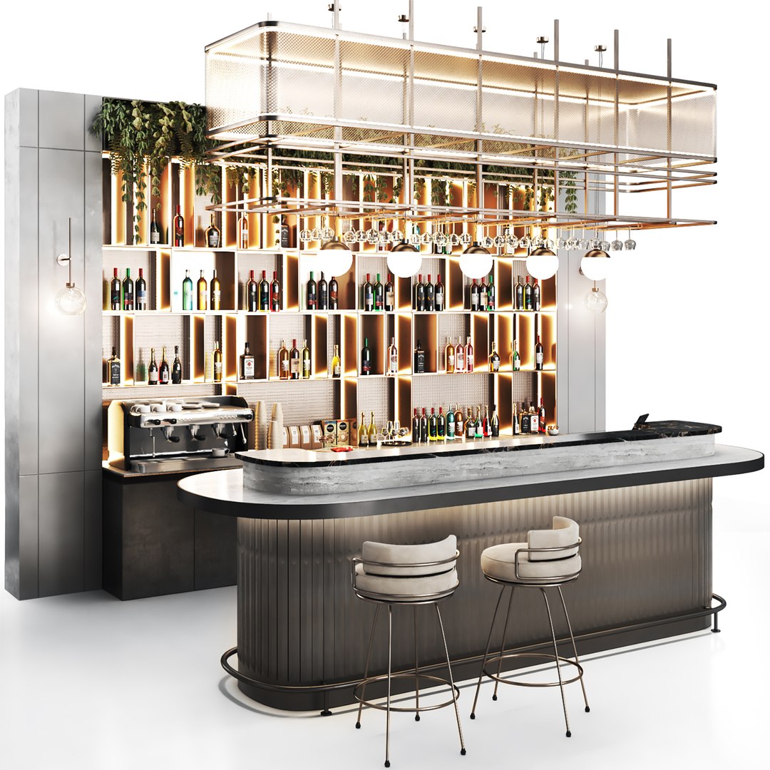 Cafe Bar Restaurant N11 3D Model - TurboSquid 2188928