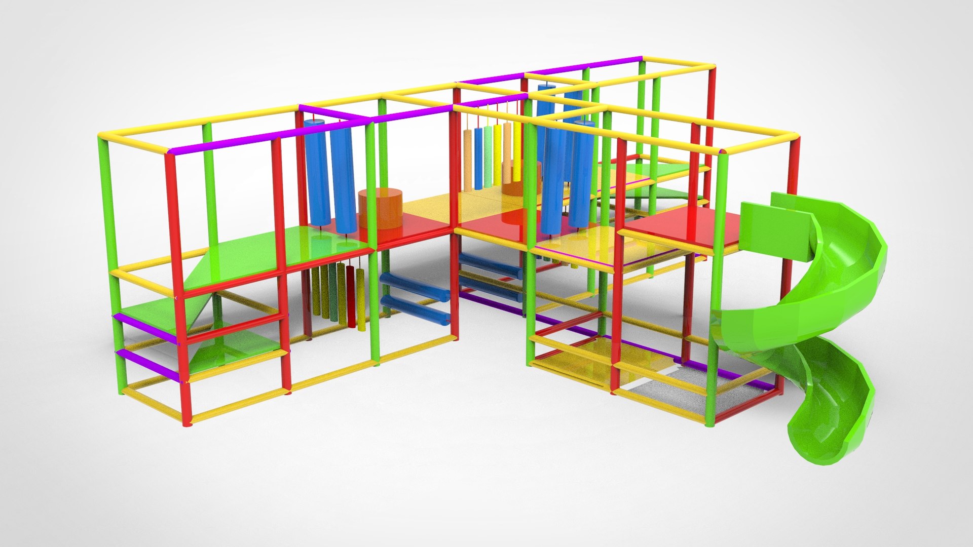 3D Playground For Kids - TurboSquid 2055690