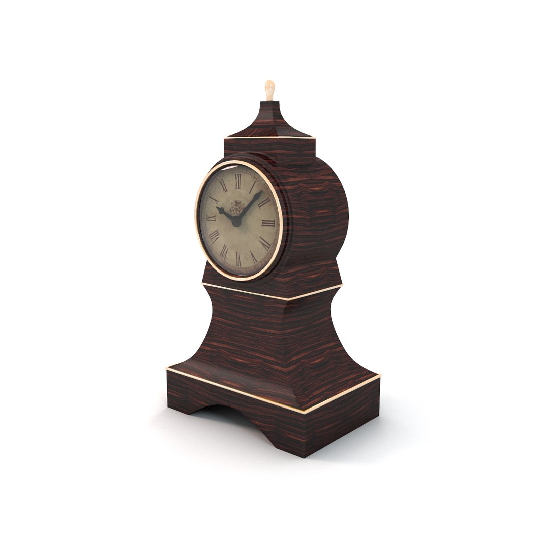 3D Old Clock Model - TurboSquid 1359813