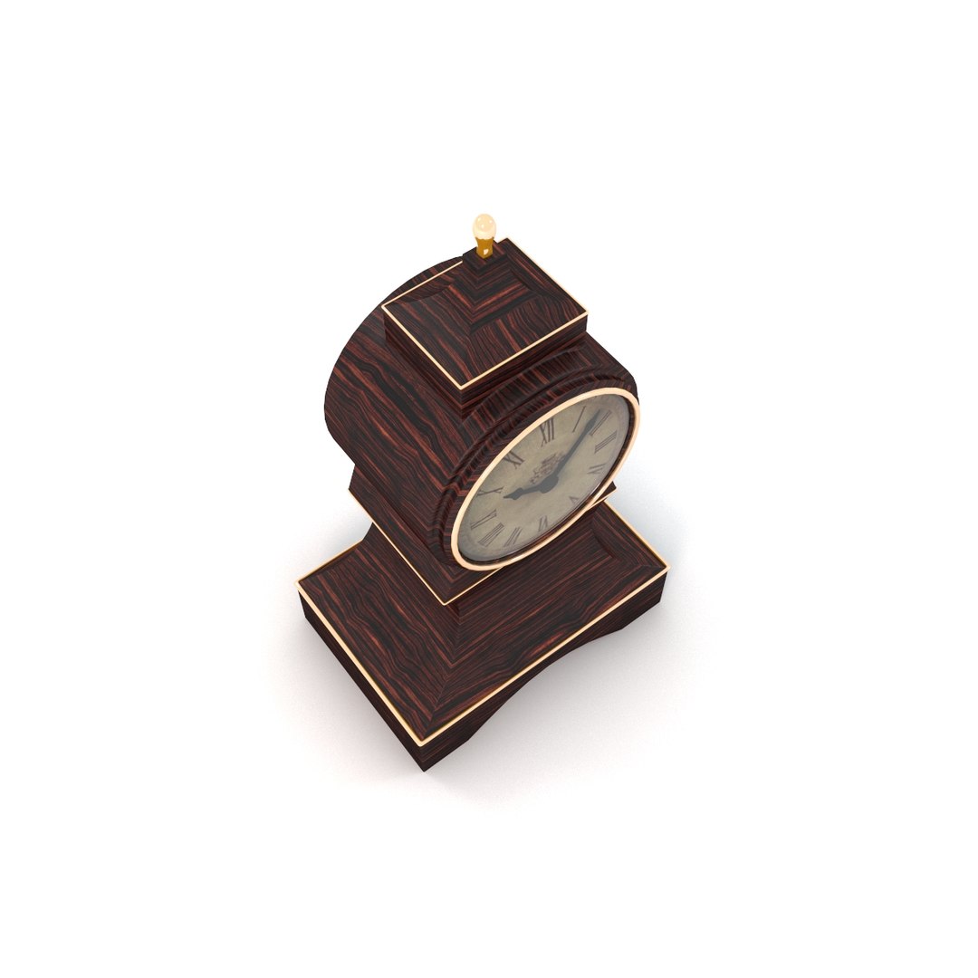 3D Old Clock Model - TurboSquid 1359813