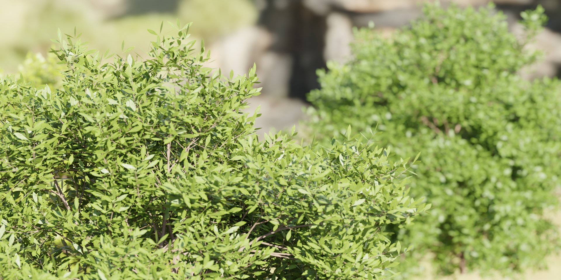 Outdoor Bushes Collection vol 89-Blender 3D model - TurboSquid 2132794