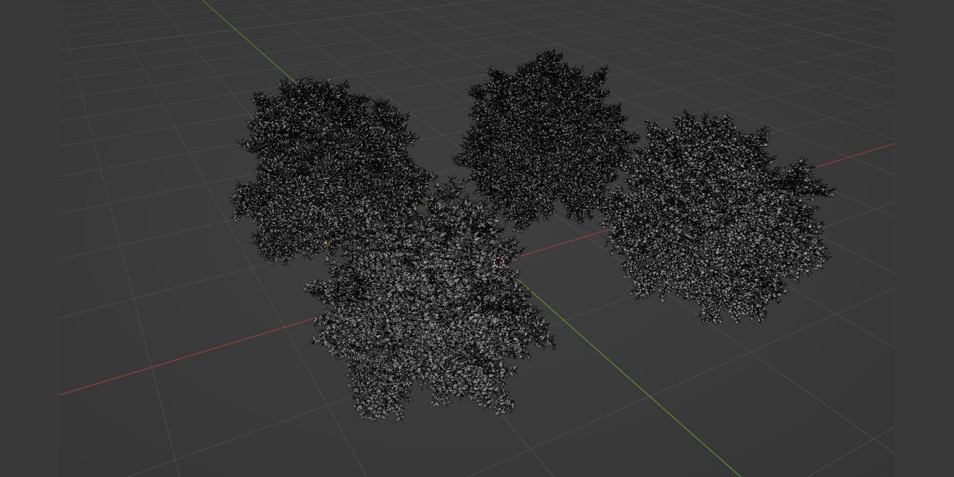 Outdoor Bushes Collection vol 89-Blender 3D model - TurboSquid 2132794