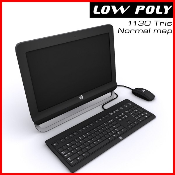 modelo 3d monobloque hp - TurboSquid 819584