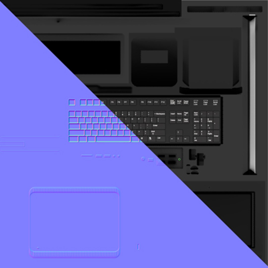 Monoblock Hp 3d Model