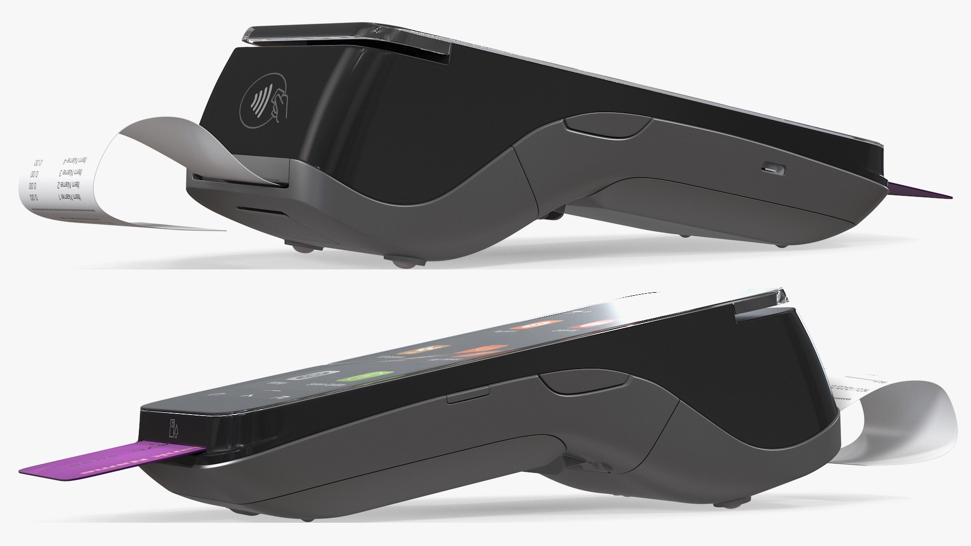 3D Payment Mobile Tablet Terminal - TurboSquid 1625242