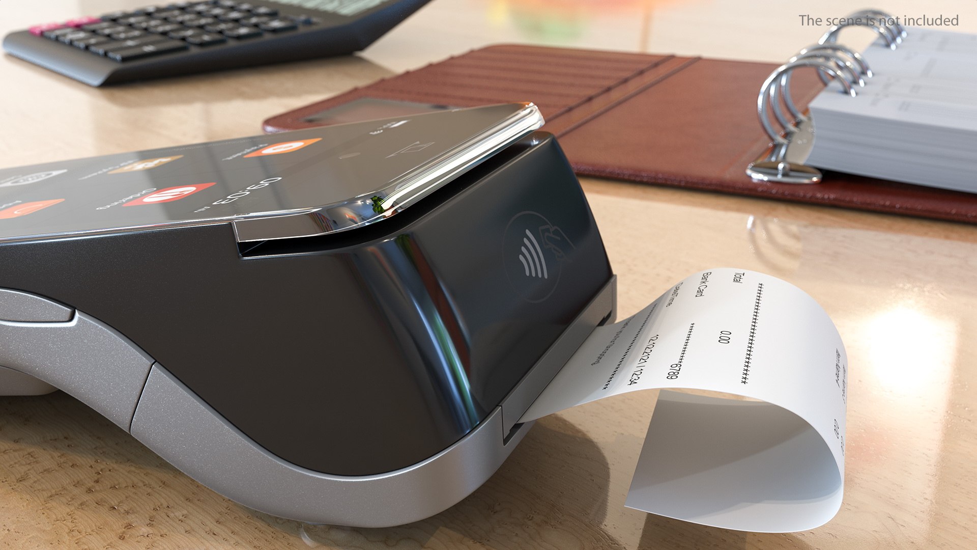 3D Payment Mobile Tablet Terminal - TurboSquid 1625242