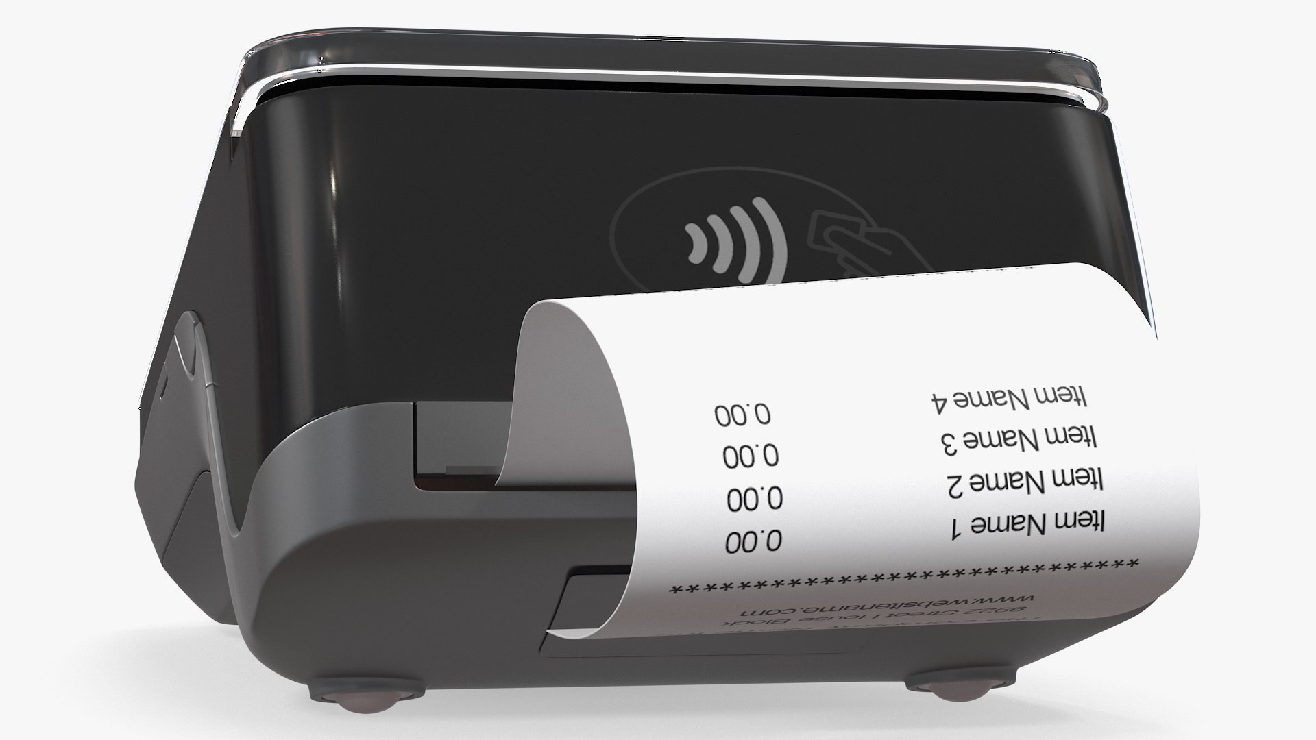 3D Payment Mobile Tablet Terminal - TurboSquid 1625242