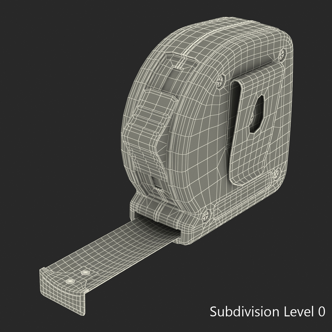 tape measure 3d model