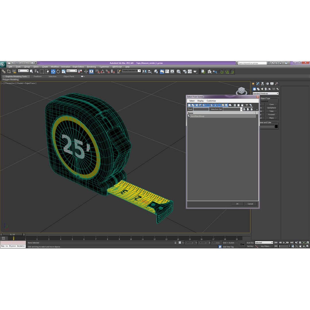 tape measure 3d model