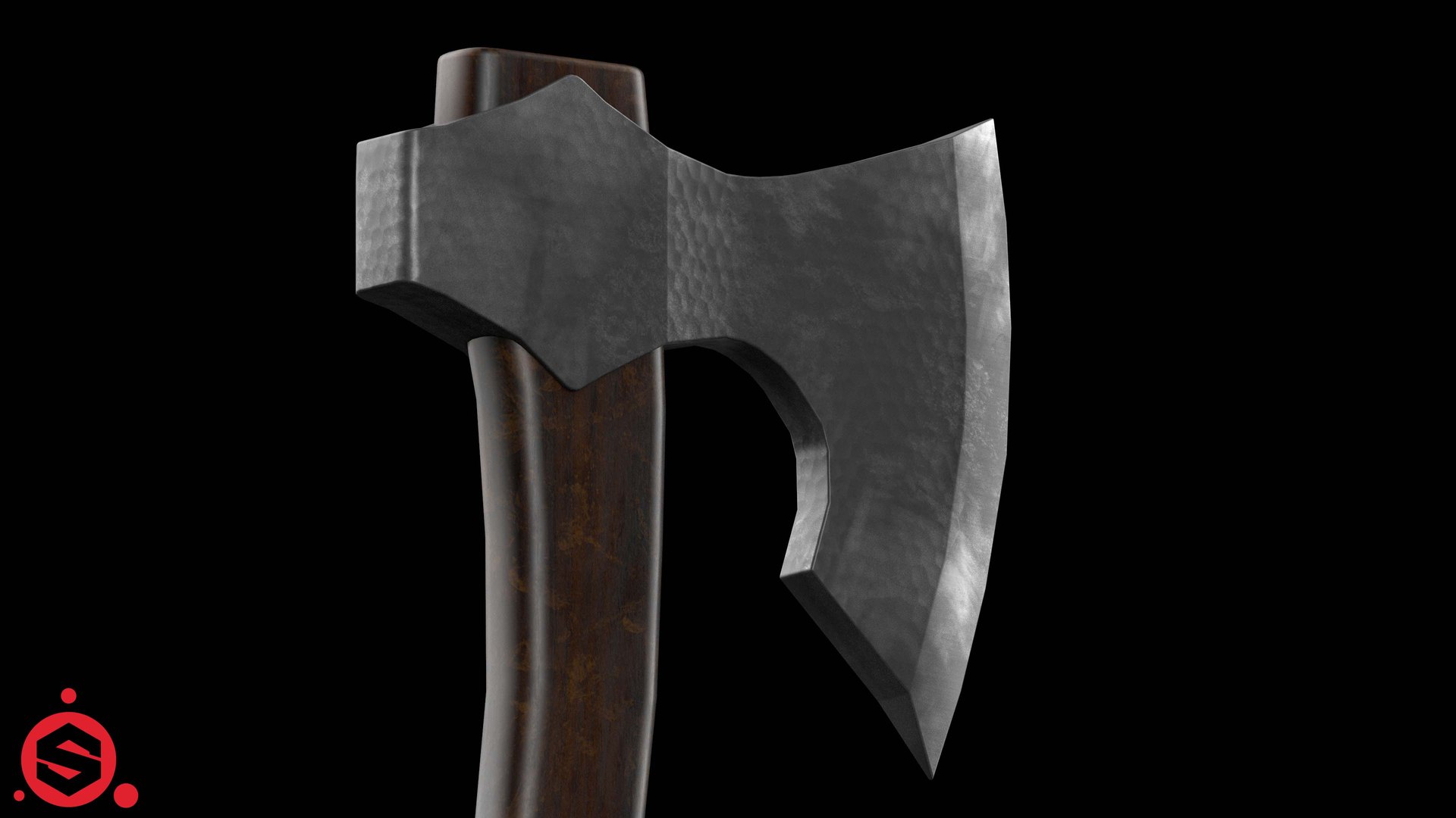 3D Medieval Metal Axe 4K PBR - TurboSquid 2436531