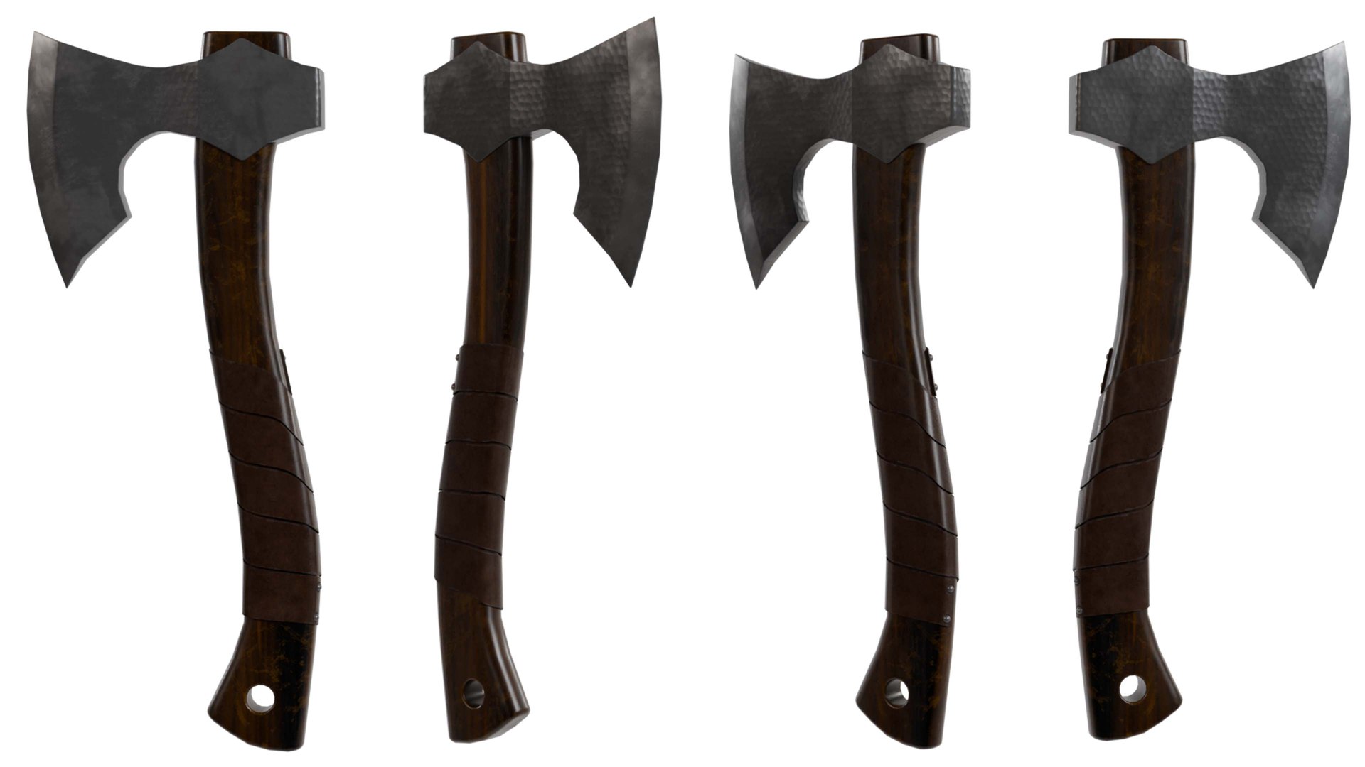 3D Medieval Metal Axe 4K PBR - TurboSquid 2436531