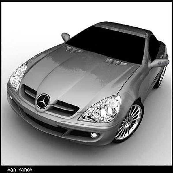 Mercedes-Benz Slk 3D Models for Download | TurboSquid