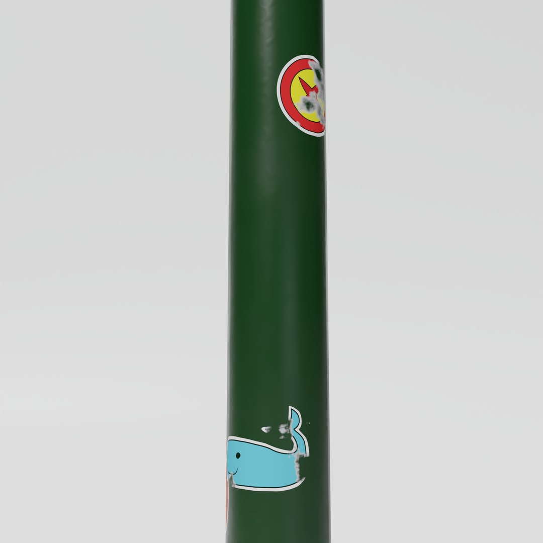 3D Lamp Stickers Light - TurboSquid 1587882