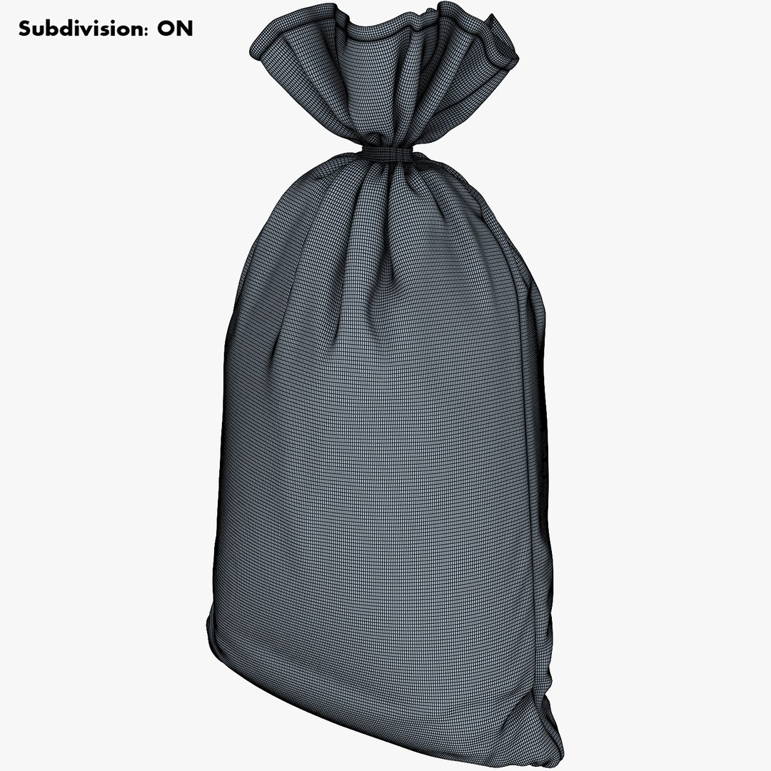 3D sack v 2 - TurboSquid 1346676