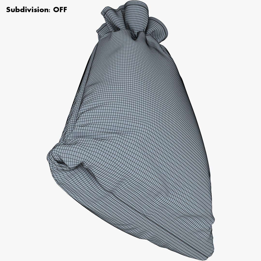3D sack v 2 - TurboSquid 1346676