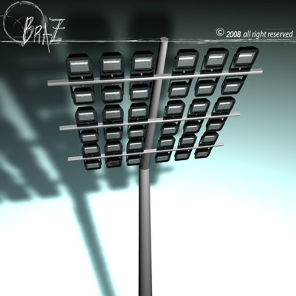 c4d arena lights