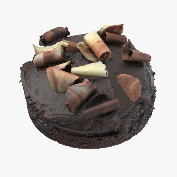 Chocolate Cake 3D Models for Download | TurboSquid