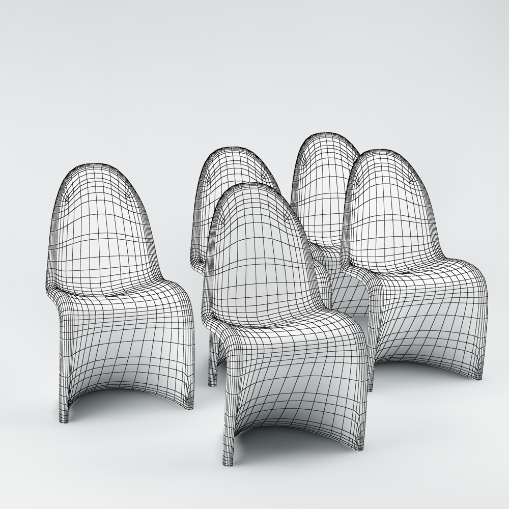 modern chair 3d model