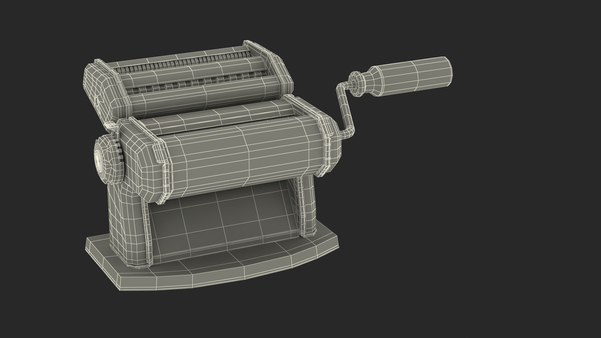 Imperia Pasta Maker Machine Red 3D model - TurboSquid 1848589