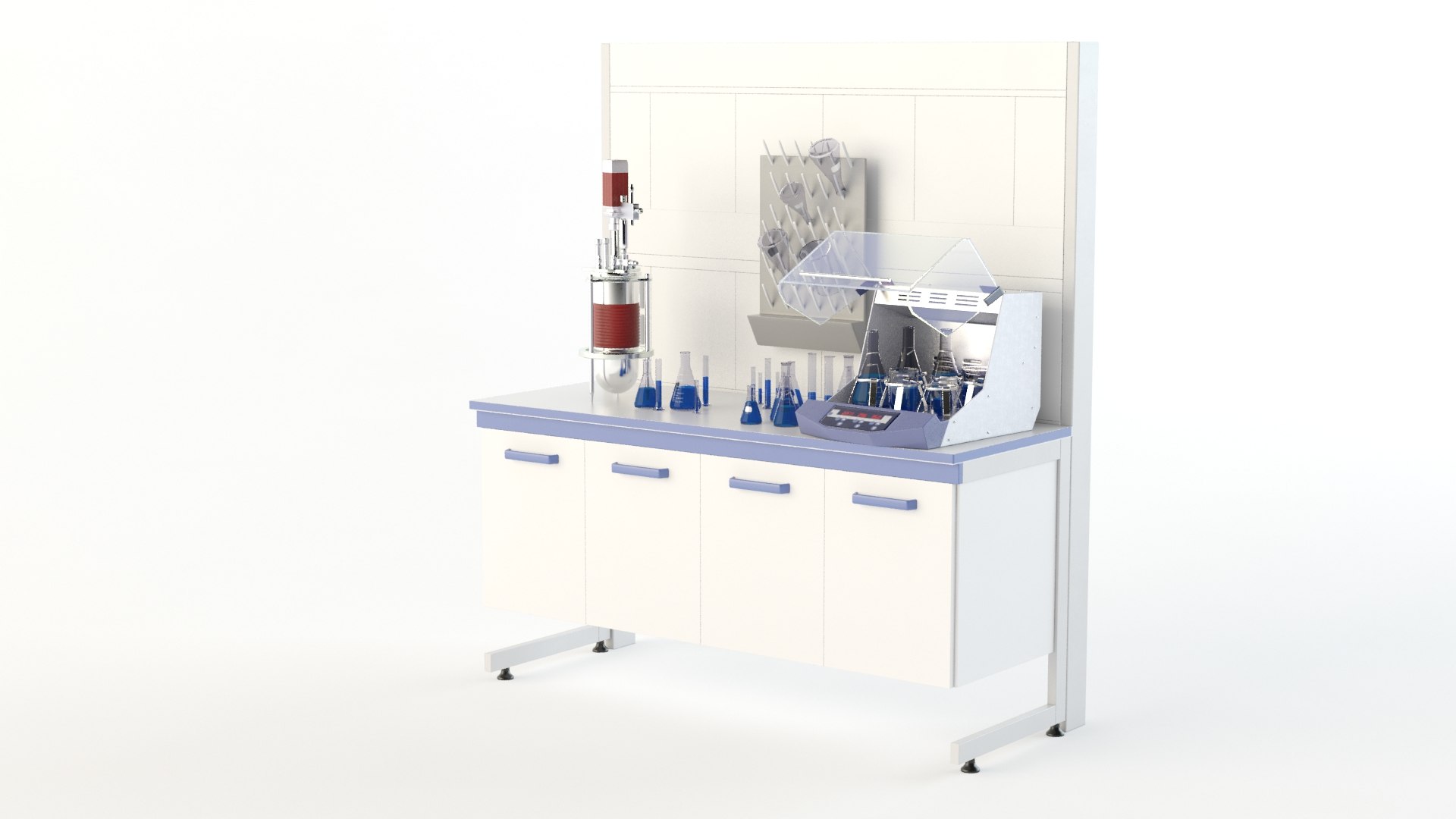 3D Laboratory Table 5 - TurboSquid 1499724