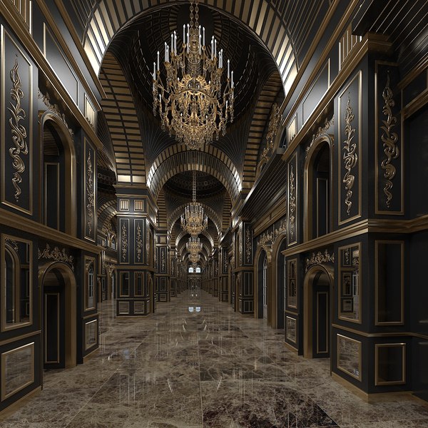 Banquet Hall 3D Models for Download | TurboSquid