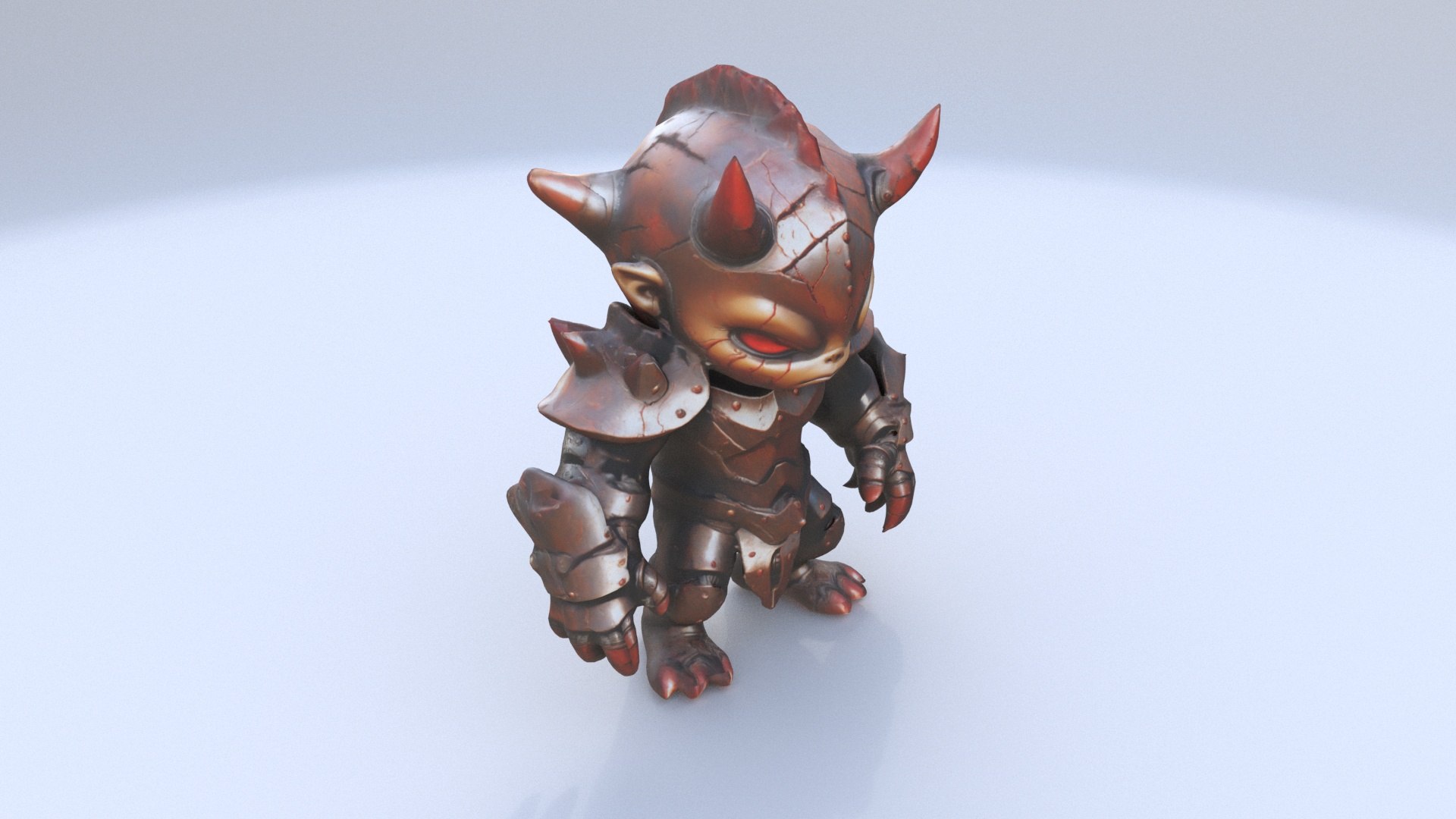 3D Monster_014 Model - TurboSquid 2335926