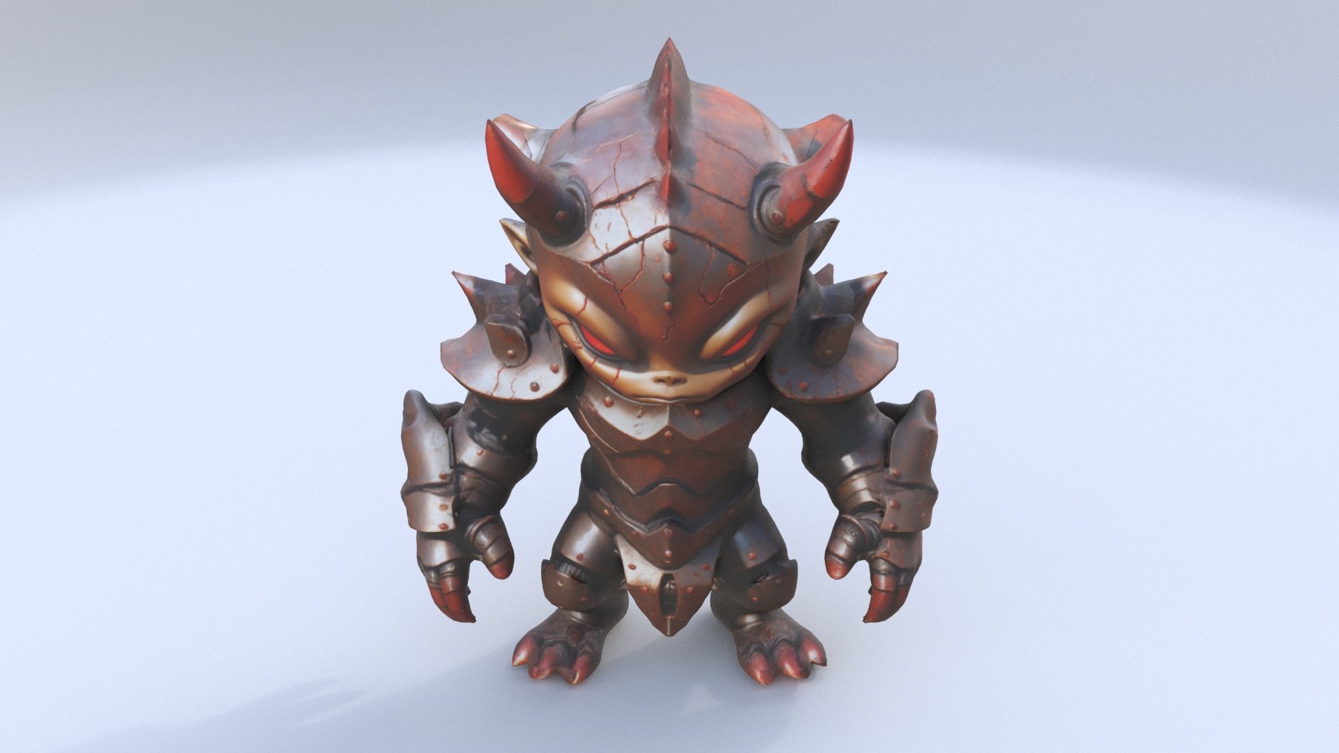 3D Monster_014 Model - TurboSquid 2335926