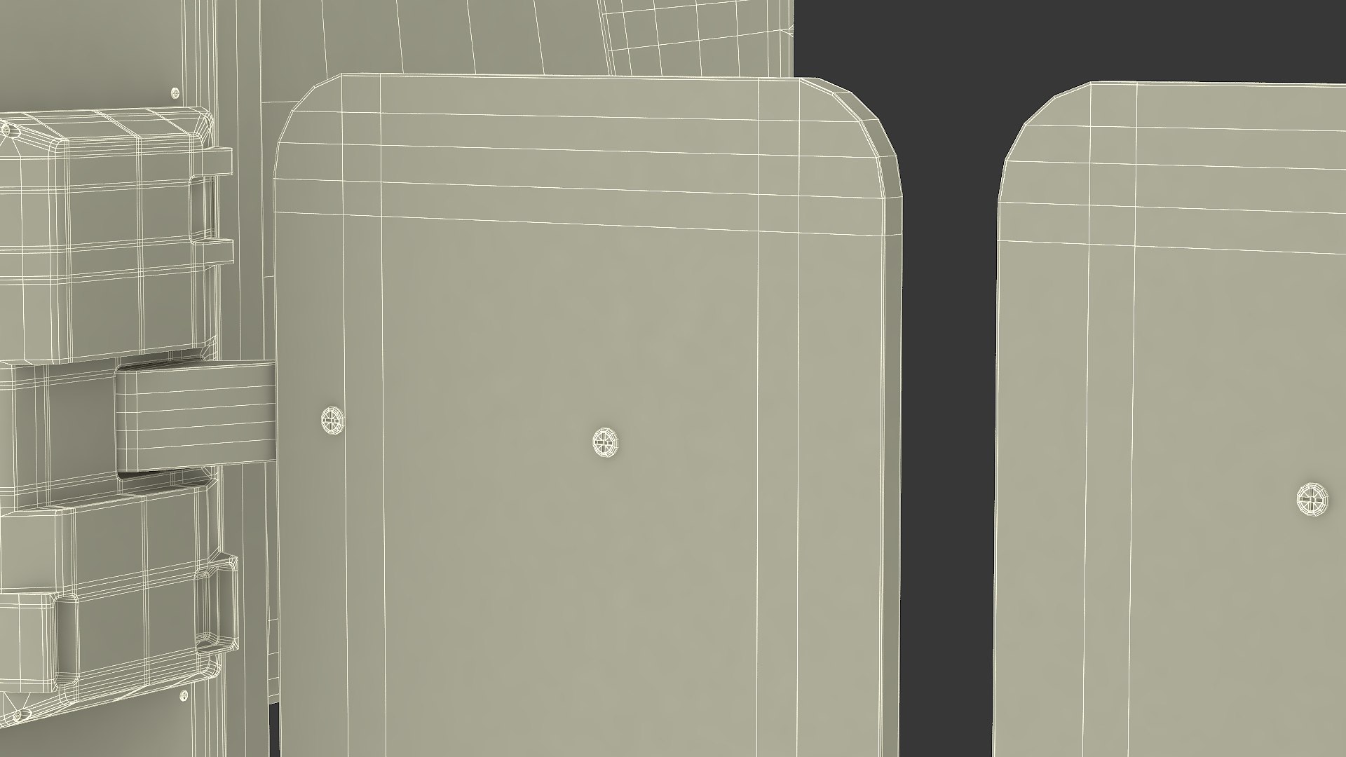Automated Biometrics Access Turnstile System 3D - TurboSquid 2381707