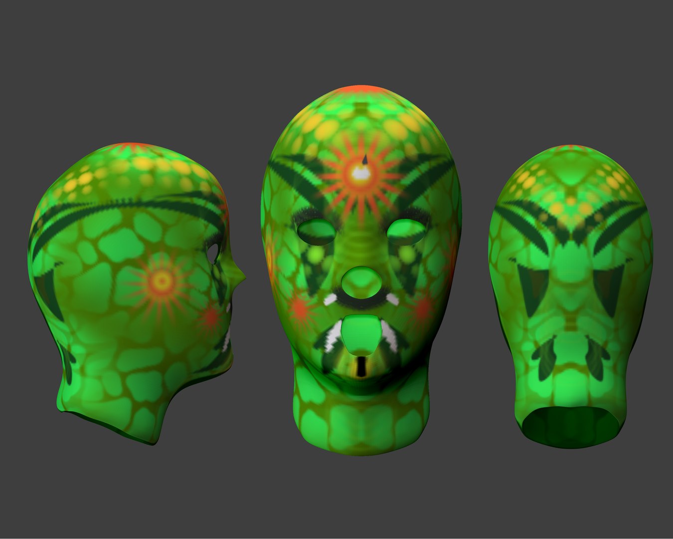 3D Mask- Balaclava Fight- Low Poly- - TurboSquid 2512412