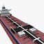 3d model realistic oil tanker
