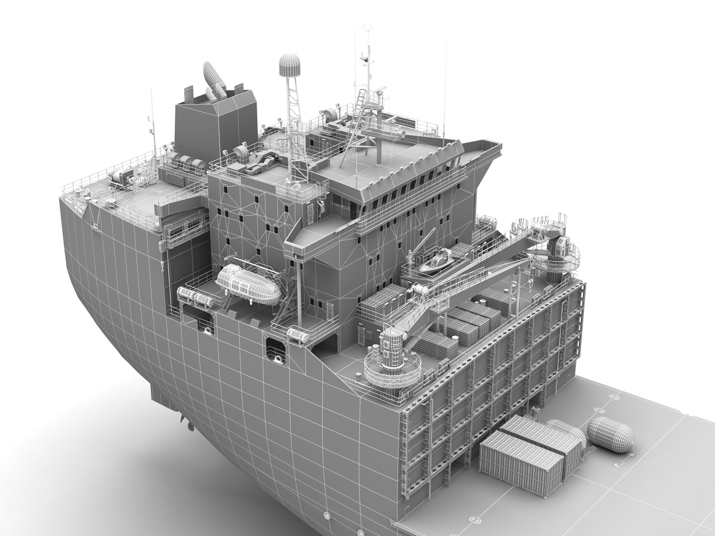 Heavy Load Carrier MV Target 3D Model - TurboSquid 2169296